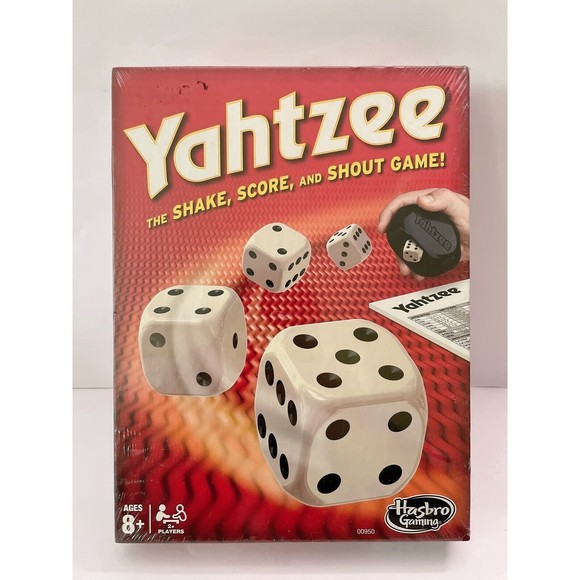 Hasbro | Toys | Yahtzee Classic Dice Board Game By Hasbro Nib | Poshmark